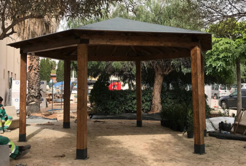 Beneficios de una pérgola hexagonal | Pérgolas de madera en Valencia