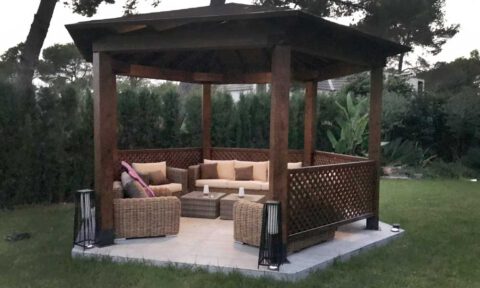 Beneficios de una pérgola hexagonal | Pérgolas de madera en Valencia